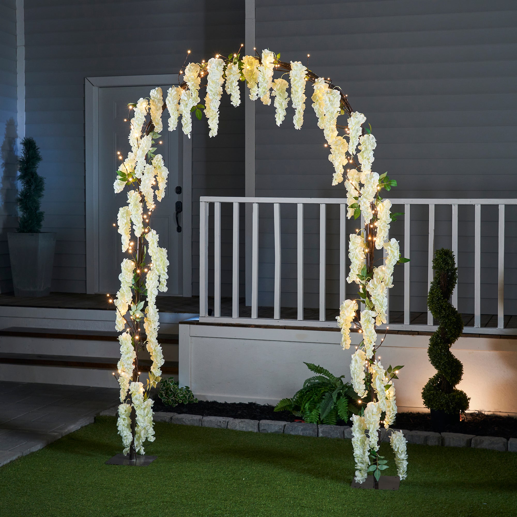 Wisteria Arch of LED Lights – Hi-Line Wholesale US